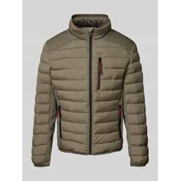 Tom Tailor Regular Fit Steppjacke mit Stehkragen