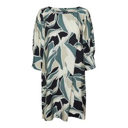 V&eacute;ro Moda VERO MODA Kleid 'VMBELINE BEA' Damen Gr&ouml;&szlig;e 42 beige / hellbeige / rauchblau / schwarz Winterkleid