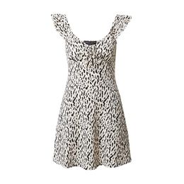 Dorothy Perkins Kleid Damen Größe 46 schwarz / offwhite Winterkleid