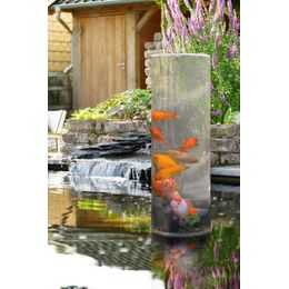 Fischturm Ubbink "FishTower 100", schwarz, B:20cm H:120cm T:20cm, Kunststoff, Vivarien, ØxH: 20x100 cm