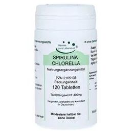 Spirulina+chlorella Tabletten 120 St