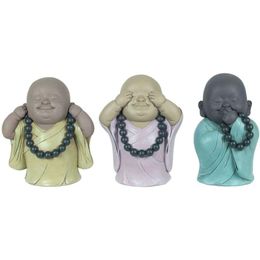 Origen - Signes Grimalt Buddha -Figurenfiguren Buddha sieht nicht/hey/spricht set 3U mehrfarbig Buddhas 10x14x18cm 10969