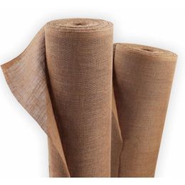 Aquagart 35m x 1m Jutegewebe 305g/m² Jutematte Gartenjute Jute Stoff Sackleinen Juteband