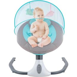 Gojoy - Babywippe Elektrisch,Baby Schaukel mit 12 Musik,USB Bluetooth Elektrisch Musik Babyschaukel Babywippe Mit Fernbedienung Timing für Babys