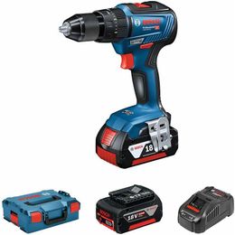 Bosch - Schlagbohrschrauber gsb 18V-55 2x4,0Ah - 06019H5300