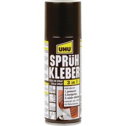 UHU - Sprühkleber 3 In 1 Dose Permanent Korrigierbar 200ml