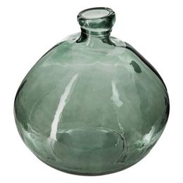 Runde Vase - recyceltes Glas - khakigrün D23 cm Atmosphera Créateur D'intérieur