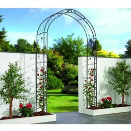 Harms - Garden Pleasure Rosenbogen Mira anthrazit 38 x 145 x 260 cm