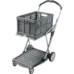CLAX Klappmobil, mit 46-l-Klappbox, Grey Edition, ab 2 Stk kaiserkraft