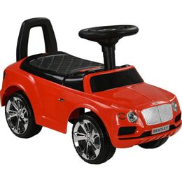 Aiyaplay - Bentley Bentayga Rutschauto, Rutscherfahrzeug mit Hupe und Musik, Kinderfahrzeug, Kinderauto mit Kippschutz für Kinder 1,5-3 Jahre Rot 67