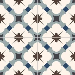 REGENT BLUE 16.5 x 16.5 Feinsteinzeug Wand- und Bodenfliese