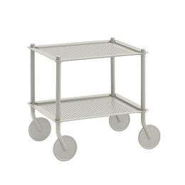 muuto - Flow Beistellwagen, 2 Etagen, grau