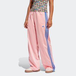 Sporthose adidas originals "FBIRD LOOSE TP", Damen, Gr. S, N-Gr, semi pink spark, blau, Obermaterial: 100% Polyester, sportlich, Hosen