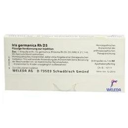 Weleda IRIS Germanica Rh D 3 Ampullen 8X1 ml