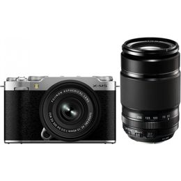 Fujifilm X-M5 Silber + XC15-45mm f3.5-5.6 + XF55-200mm f3.5-4.8