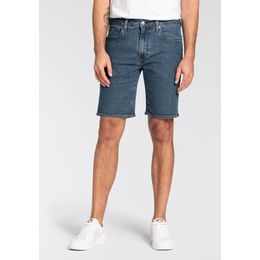 Levi's Jeansshorts LEVI'S "405", Herren, Gr. 29, N-Gr, blau (blau core cool short), Obermaterial: 84% Baumwolle, 15% Polyester, 1% Elasthan, casual, Jeans