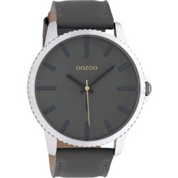 Quarzuhr Oozoo "C10330", grau, Armbanduhren, Herren, Armbanduhr, Herrenuhr