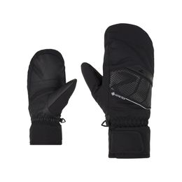 Fäustlinge Ziener "GALIBOR GTX MITTEN", Herren, Gr. 10,5, schwarz, Kunstfaser, Handschuhe