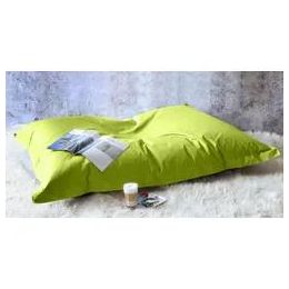 Sitzsack Kinzler "Outdoorfähiger XXL", grün, B:140cm H:20cm, Polyester, Sitzsäcke