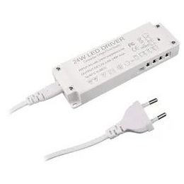 LED Netzteil 24W 12V 7Port weiss