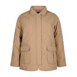ZIZZI Jacke 'Mzanni' Damen Gr&ouml;&szlig;e 11XL/12XL hellbraun