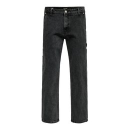 Only & Sons Only & Sons Jeans 'ONSEdge' Herren Gr&ouml;&szlig;e 33 black denim