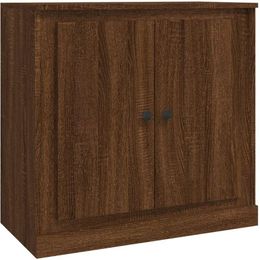 Sideboard Braun Eichen-Optik 70x35,5x67,5 cm Holzwerkstoff vidaXL