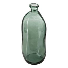 Vase Dame Jeanne - recyceltes Glas - khakigrün h 35 cm Atmosphera Créateur D'intérieur