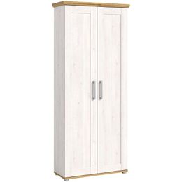 ebuy24 - Verona Kleiderschrank 2 Türen Lärche Dekor.