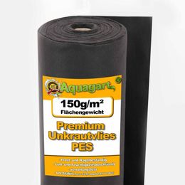 Aquagart 37,5m² Gartenvlies Unkrautvlies Vlies 150g 1,5m breit pes