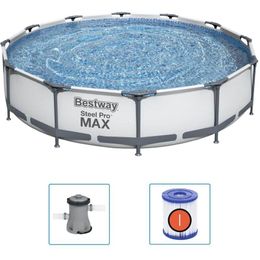 Steel Pro max Swimmingpool-Set 366x76 cm Bestway