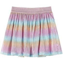 vidaXL - Kinderrock Regenbogen-Motiv Mehrfarbig 128 19500