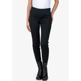 Leggings Sportalm KITZBÜHEL, Damen, Gr. 36, N-Gr, schwarz, Obermaterial: 90% Polyamid, 10% Elasthan, unifarben, feminin, schmal lang, Hosen, mit seitlich eingesetztem Streifen