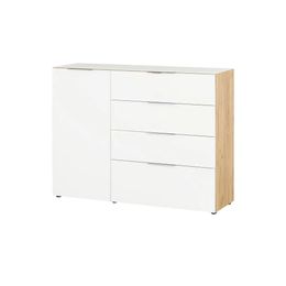 U.N.O uno Sideboard Levi ¦ weiß ¦ Maße (cm): B: 134 H: 102 T: 42