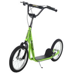 HOMCOM Kinderscooter mit Handbremse 139 x 58 x 90-96 cm (LxBxH)