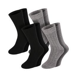 Chili Lifestyle Wollsocken MERINO super warm 4 Paar Weichbund Winter