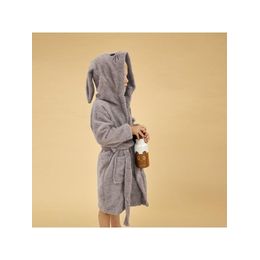 Nuuroo Achaia terry bathrobe 7-8 y - Cobblestone