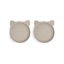 Nuuroo Akila silicone plate 2-pack - Cobblestone