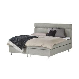 Möbel Kraft Boxspringbett - grau - Materialmix - 171 cm - 105,5 cm - Möbel Kraft