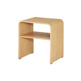 Möbel Kraft Nachttisch Skagen - holzfarben - Materialmix - 51 cm - 50 cm - 41 cm - Möbel Kraft