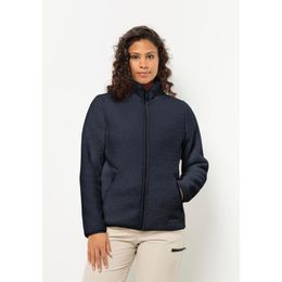Jack Wolfskin Fleecejacke »HIGH CURL JACKET W« night-blue S (36) S (36) Warme Sherpa Fleecejacke