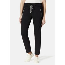 STOOKER WOMEN Schlupfhose »Berlin Easy Fit« Tapered Fit Casual Technostretch Mit Gummibund für Damen black 42 - Länge 29 Länge 29 42 Lässiger Easy Fit