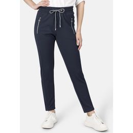 STOOKER WOMEN Schlupfhose »Berlin Easy Fit« Tapered Fit Casual Technostretch Mit Gummibund für Damen blueberry 42 - Länge 29 Länge 29 42 Lässiger...