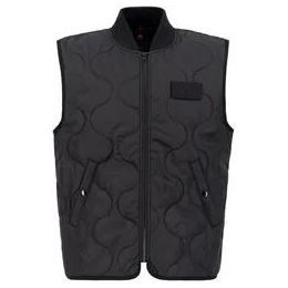 Blouson Alpha Industries "Alpha Industries Men - Vests ALS Vest", Herren, Gr. L, schwarz, Obermaterial/Füllung: 100% Polyester, Futter: 100% Nylon, Jacken