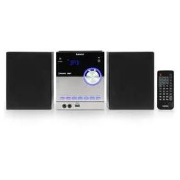 Lenco Microanlage "MC-150 Micro Stereoanlage mit DAB+, FM, CD, BT, USB", schwarz, B:31,1cm H:22,3cm T:33,6cm, Radios