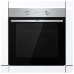 Gorenje Einbaubackofen "BO6717E03X", A (A+++-D), silber (edelstahlfarben), B:59,5cm H:59,5cm T:56,4cm, Backöfen, AirFry-Funktion