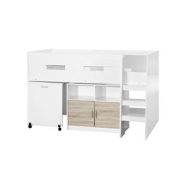 HTI-Living Hochbett Luisa wei&szlig;