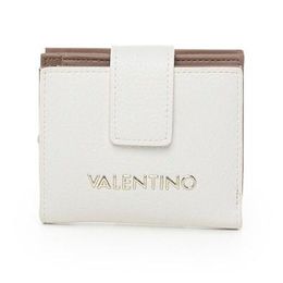 Valentino Handbags Geldbörse VALENTINO BAGS "ALEXIA", weiß (bianco), Lederimitat, modisch, Kleinlederwaren, Geldbeutel Portemonnaie Damenbörse