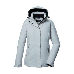 Outdoorjacke Killtec "KOW 37 WMN JCKT", Damen, Gr. 40, grau (hellgrau), Oberstoff: 100% Polyester, Futter: 100% Polyester, Wattierung: 100% Polyester, sportlich, Jacken