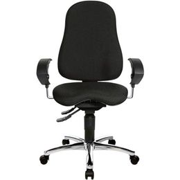 Certeo - topstar Drehstuhl Sitness 10 schwarz